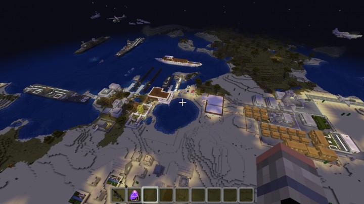 Easter Basin Naval base Minecraft Map