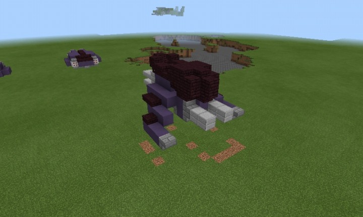 Halo Reach covenant space banshee 1:1 scale Minecraft Map