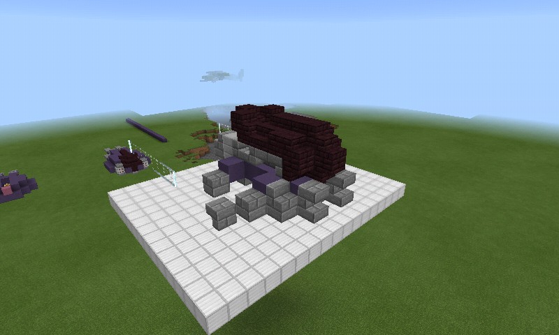 Halo Reach covenant banshee Minecraft Map
