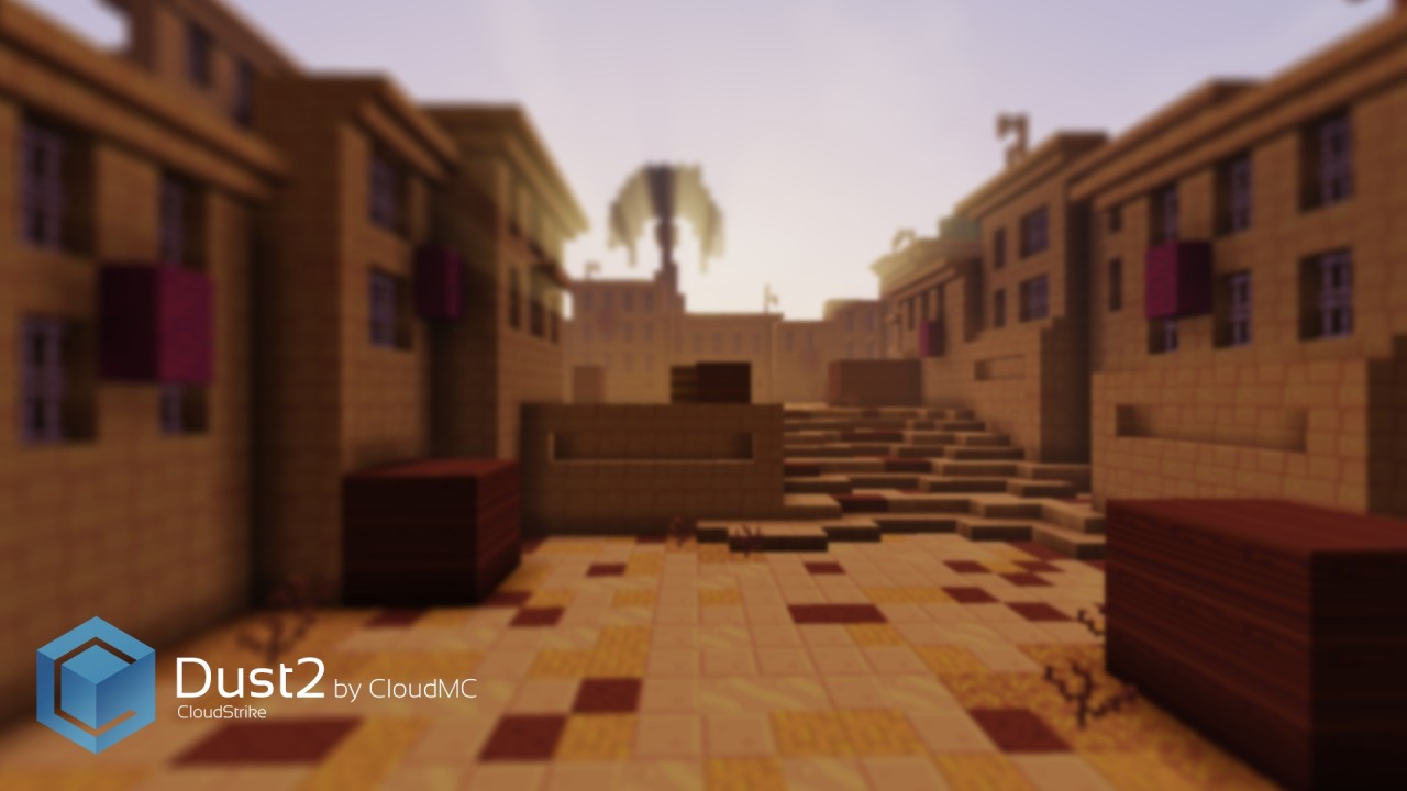 CloudMC Dust2 Minecraft Map