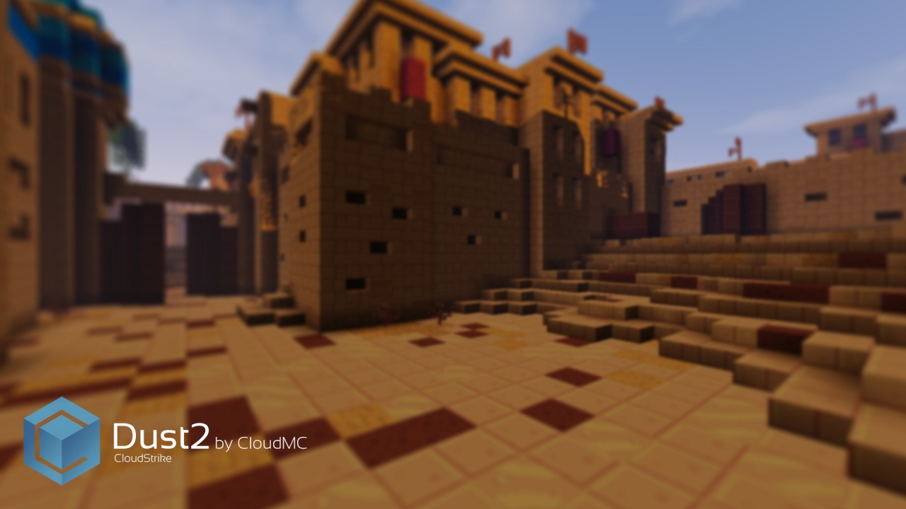 CloudMC Dust2 Minecraft Map