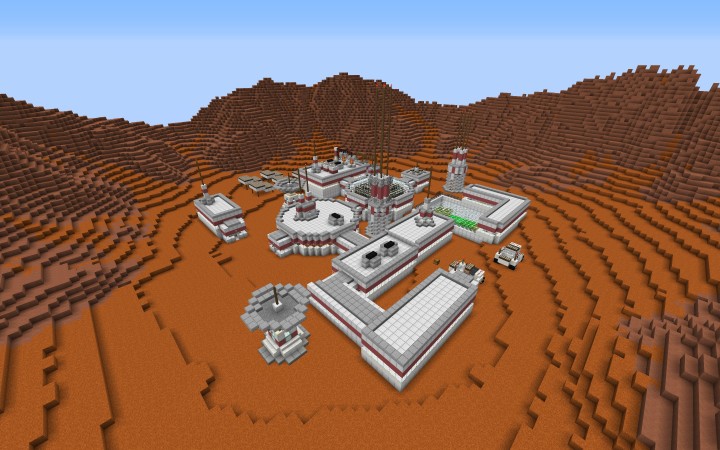 Martian: Foundation in Mars [1.8] Minecraft Map
