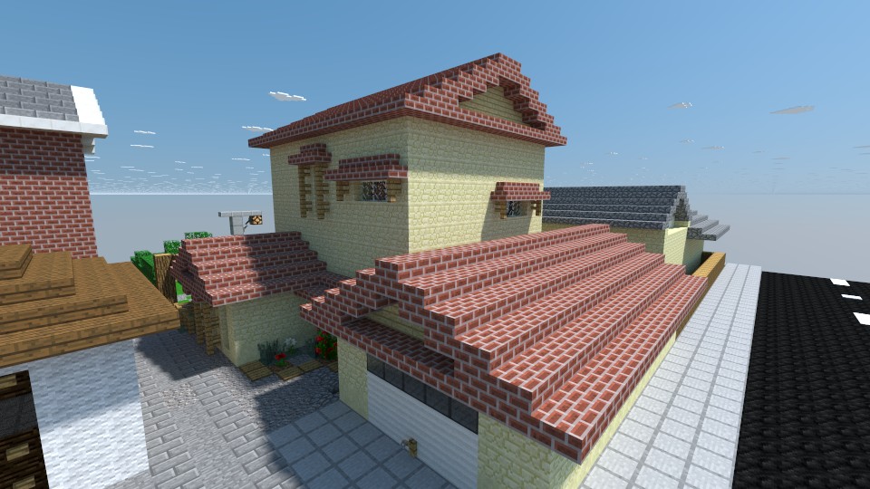 Port Ray Builds | Spanish House | House #14 Minecraft Map