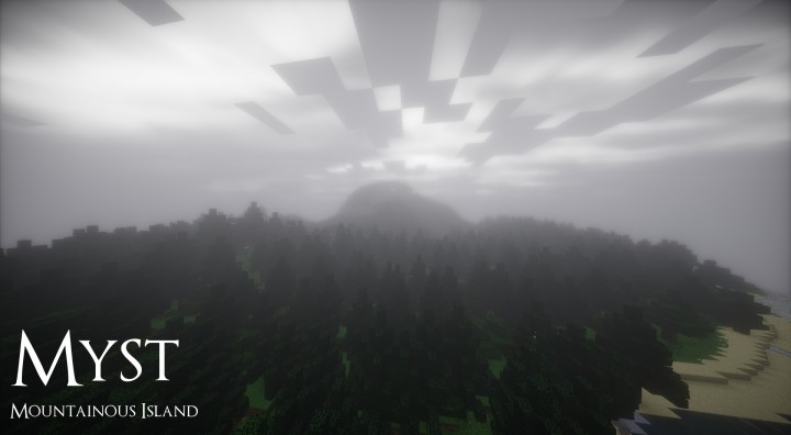 Myst - Mountain Island (Custom) Minecraft Map