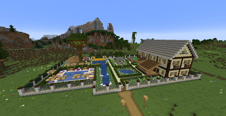 Country House Minecraft Map