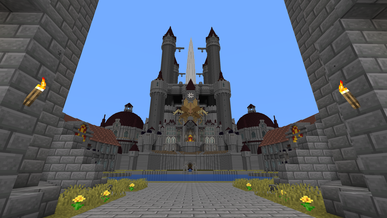 Alexandria Castle - Final Fantasy IX (FFIX) Minecraft Map
