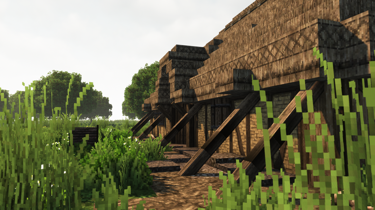 Anglo-Saxon Longhouse [410 - 1066 A.D.] | Conquest Reforged [1.16.5 ...
