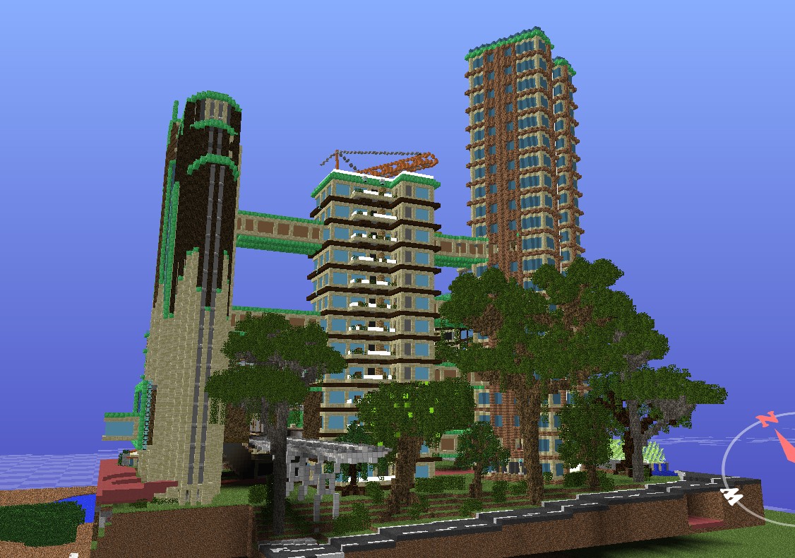 Emerald quarter Minecraft Map
