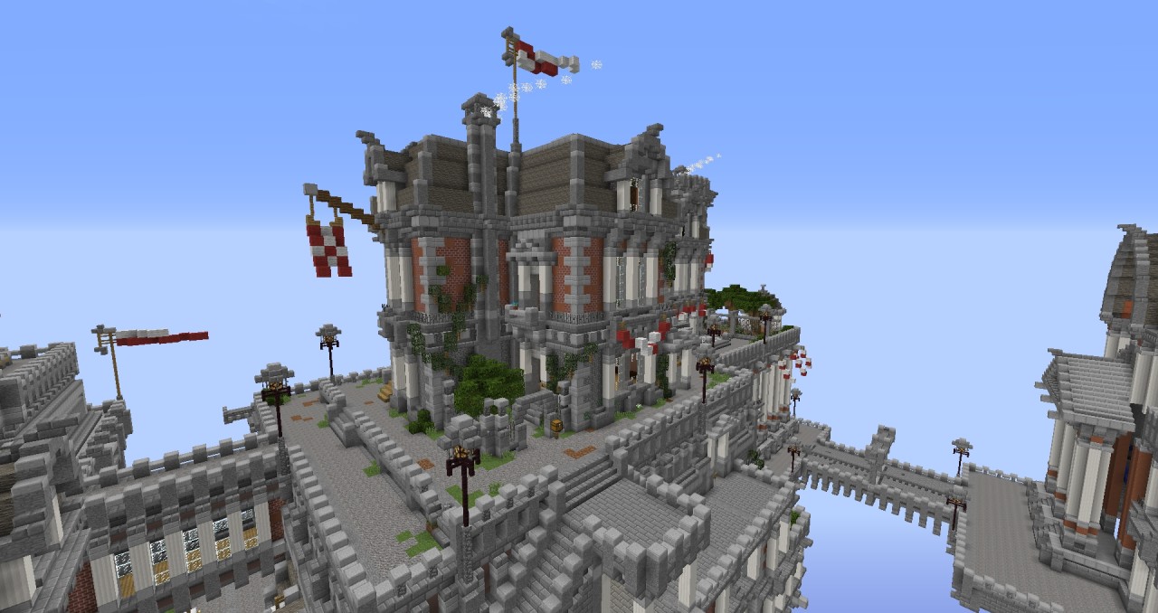 Skyline City Build Minecraft Map