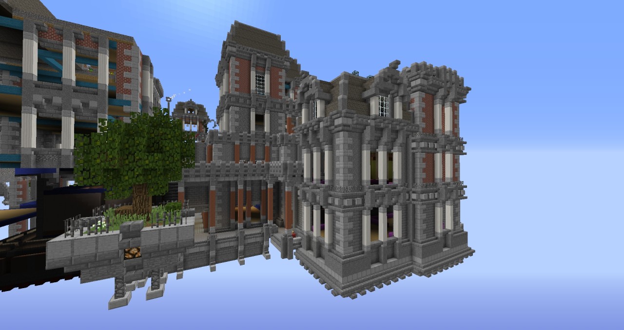 Skyline City Build Minecraft Map