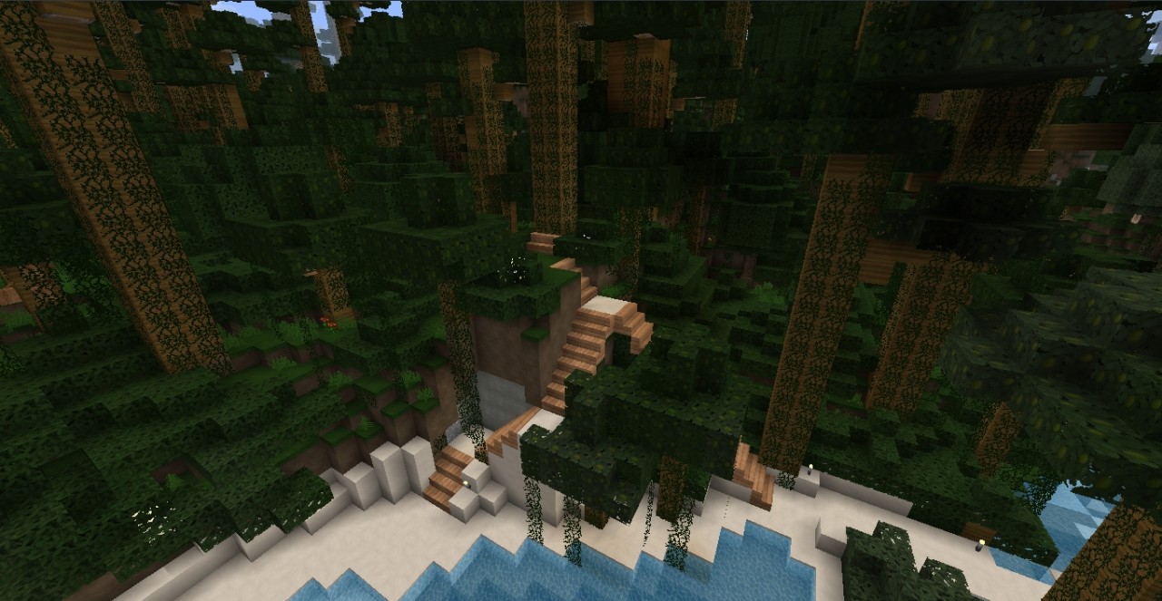 Tree house Minecraft Map