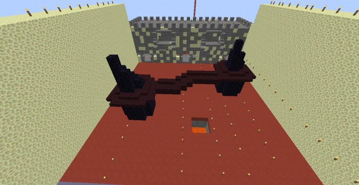 end/stronghold turf wars map for mineplex Minecraft Map