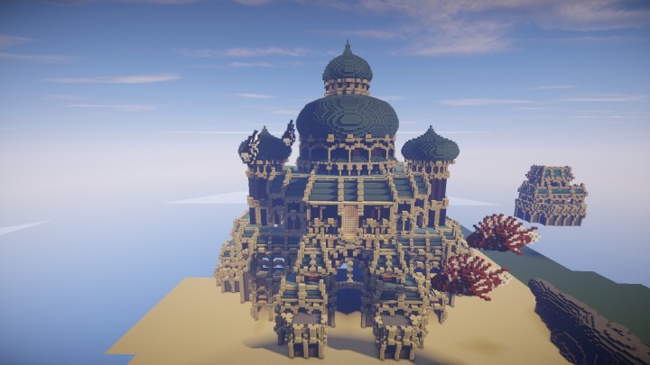 Pethyras- The Underwater Palace Minecraft Map