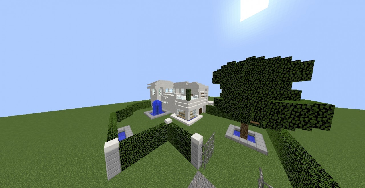 Modern Piston Minecraft Map