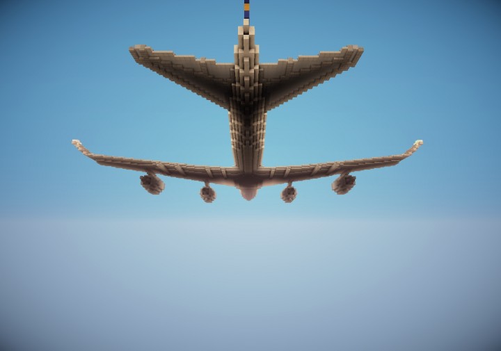 Arzion] Lufthansa Plane =- Minecraft Map