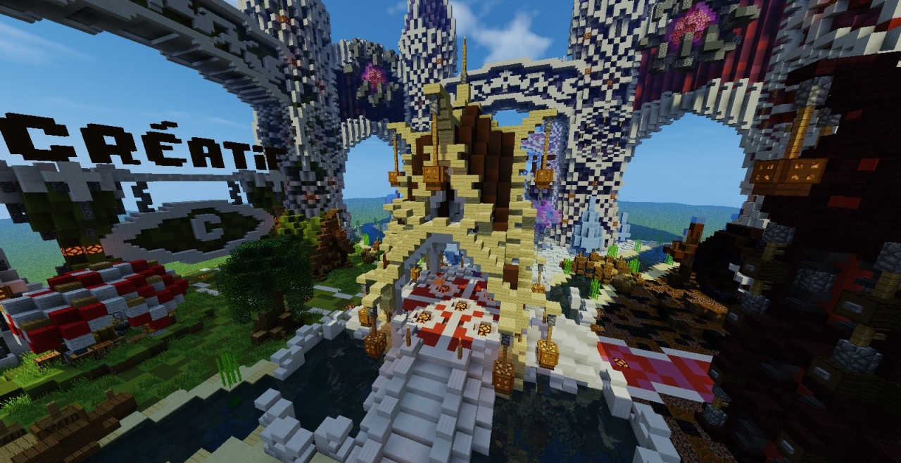 Creatif Spawn 103x103 Minecraft Map