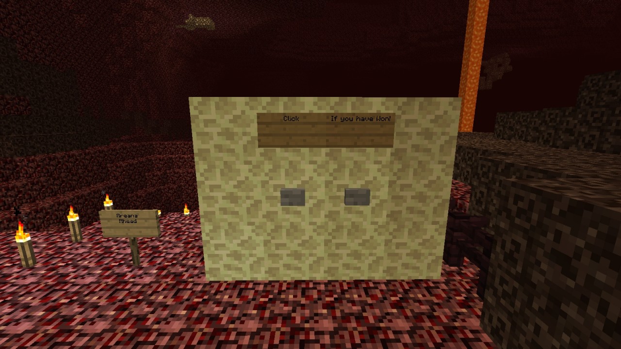 Nether Lucky Block Race Minecraft Map