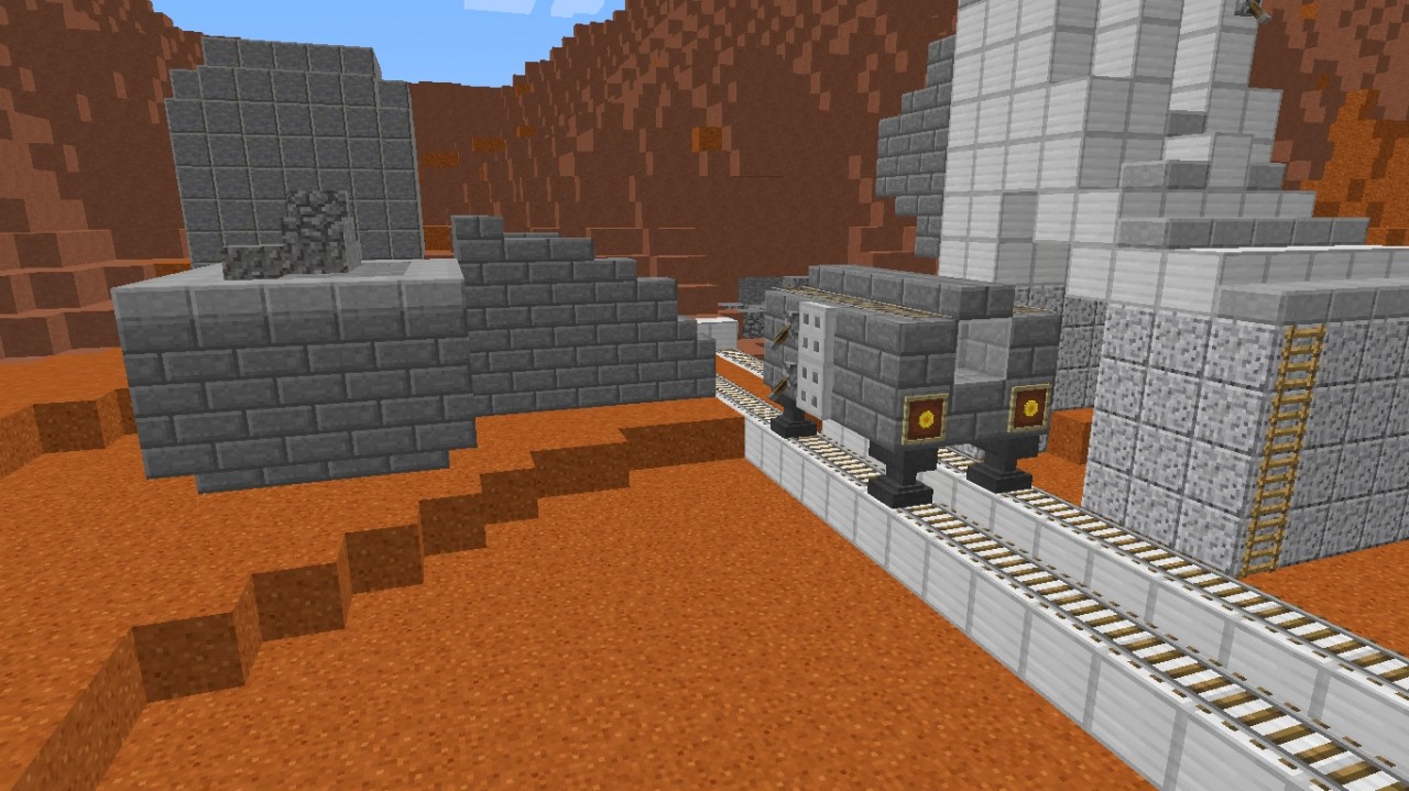 The Dome Mars Build Contest Minecraft Map