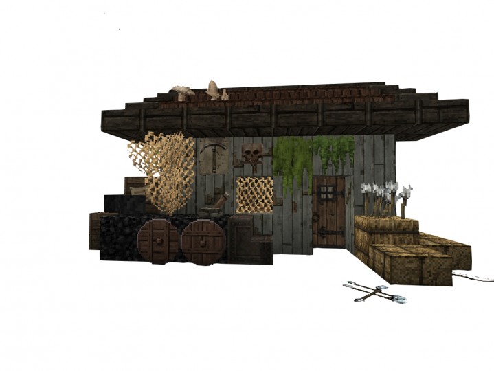simple weapon shop Minecraft Map