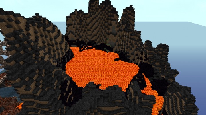 Pyrepeak Volcano Minecraft Map