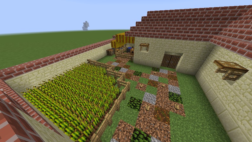 Roman Farm House Minecraft Map