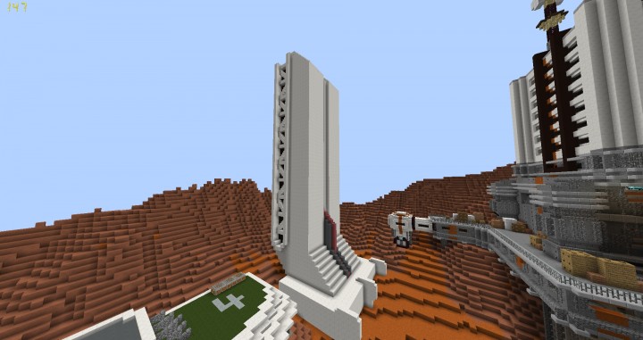 Mars Base -by lava_style Minecraft Map