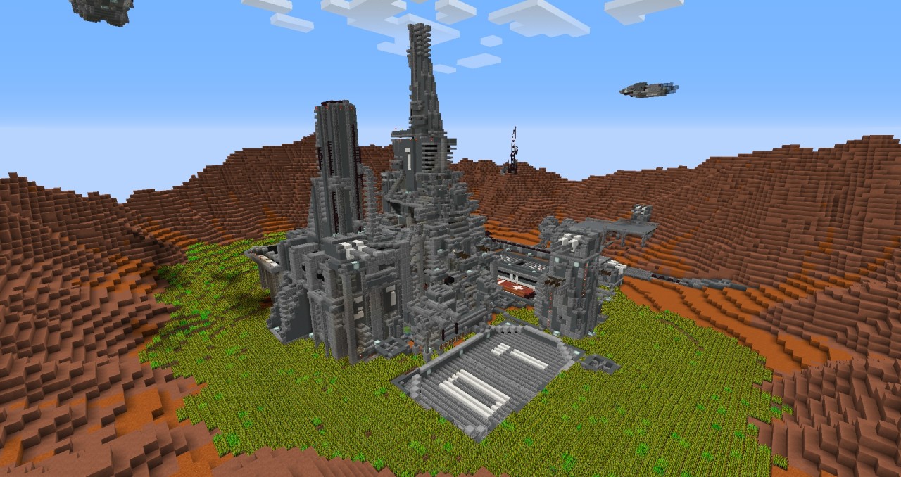 Guisan I Outpost - Life on Mars Contest Minecraft Map