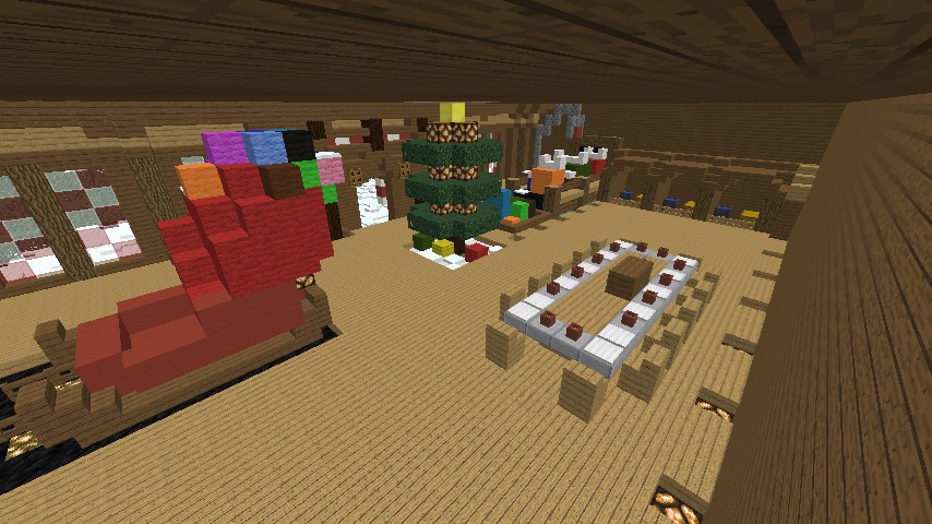 Santa's Work Shop Minecraft Map