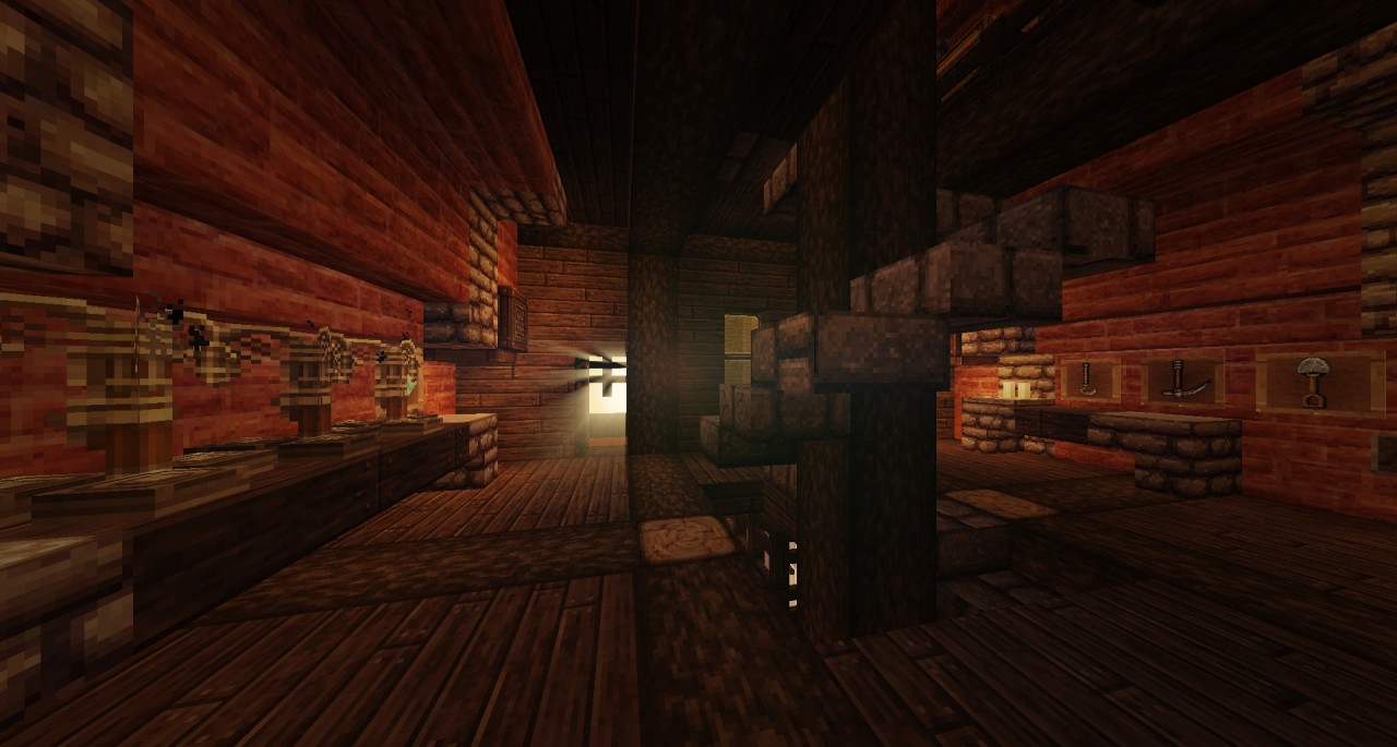 House "Big Roof" Minecraft Map