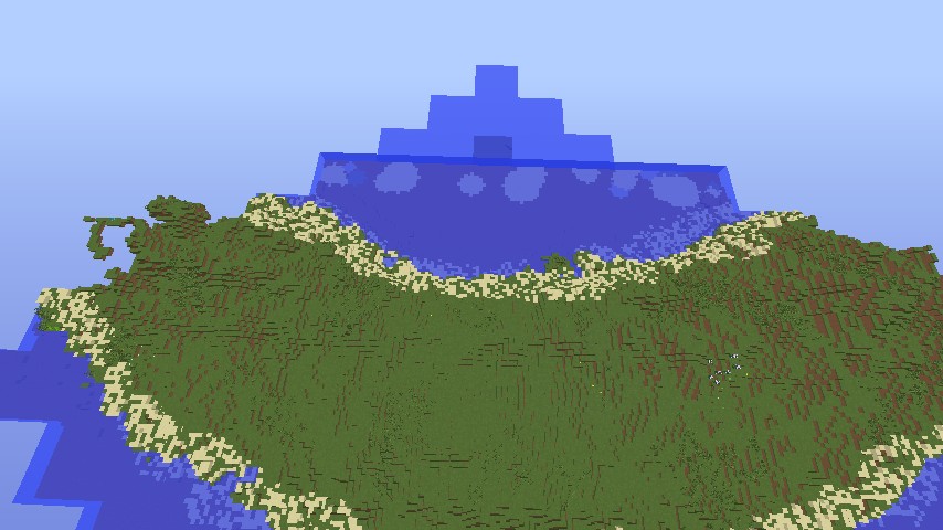 Massive islands Minecraft Map