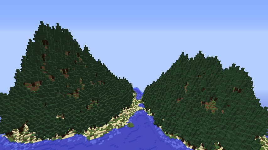 Massive islands Minecraft Map
