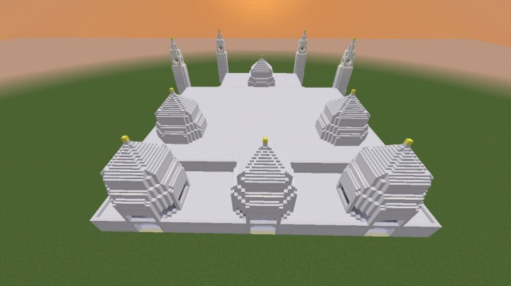 Building The Most Epic Minecraft Mosque! Minecraft Map