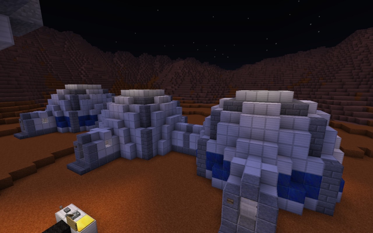 Martian Ruins Minecraft Map