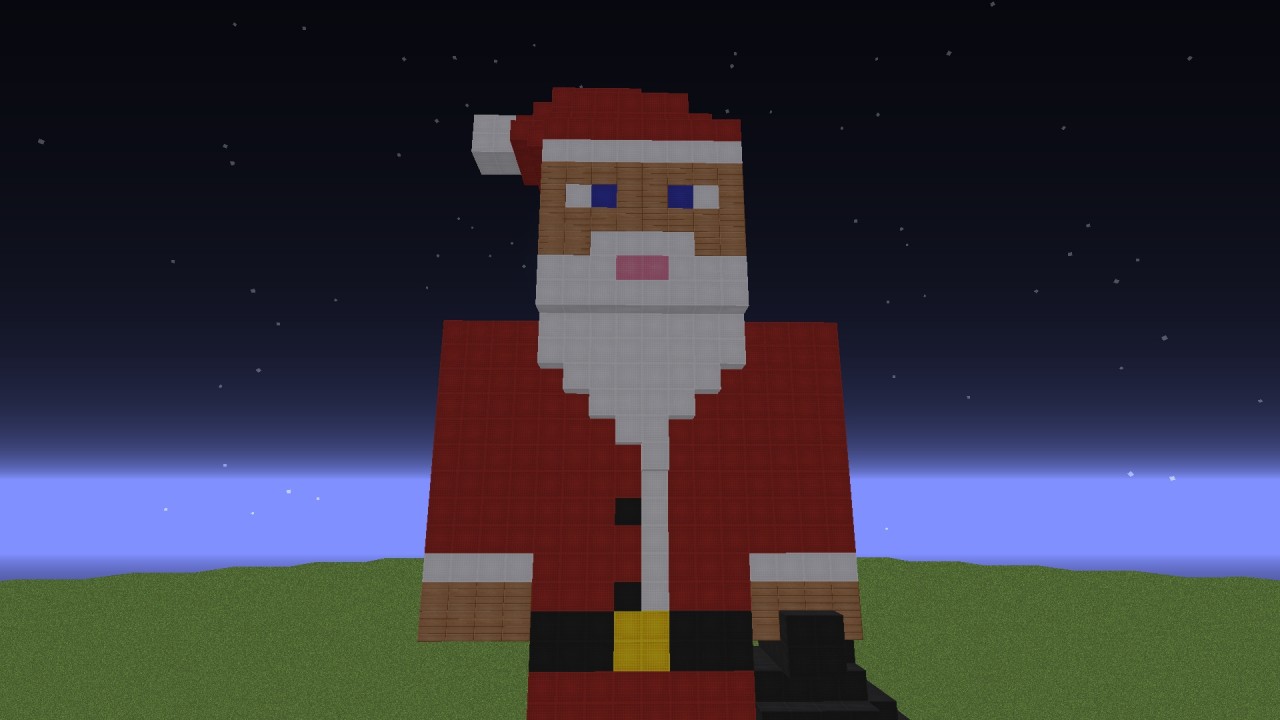 BURNING SANTA Minecraft Map