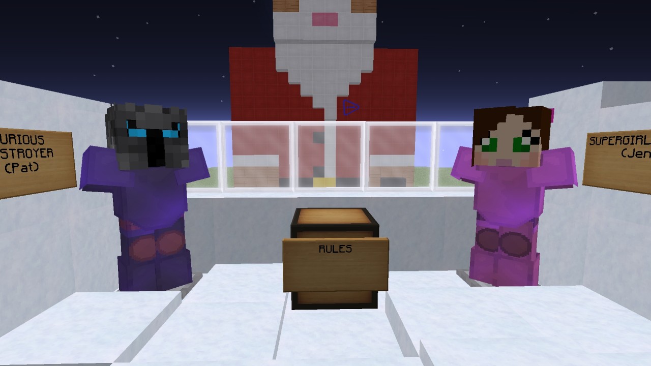 BURNING SANTA Minecraft Map