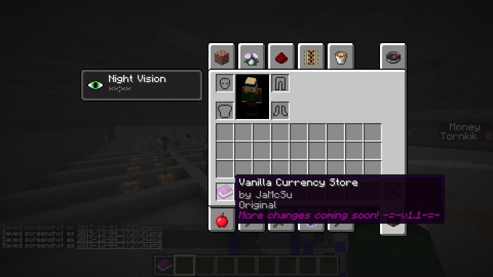 Currency/Money System in Vanilla Minecraft! Minecraft Project