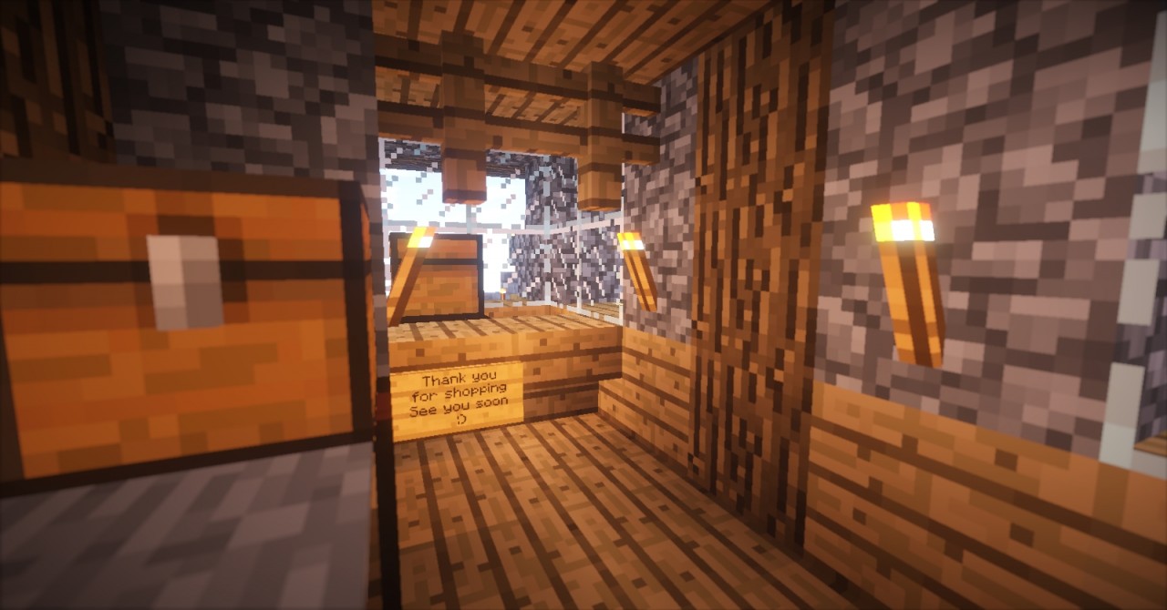 Medieval Shack Minecraft Map