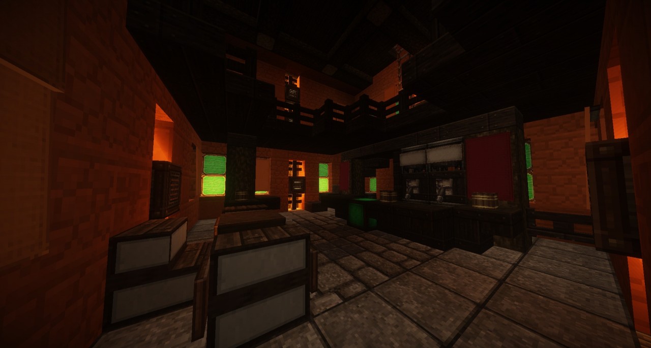 House "Big Roof" Minecraft Map