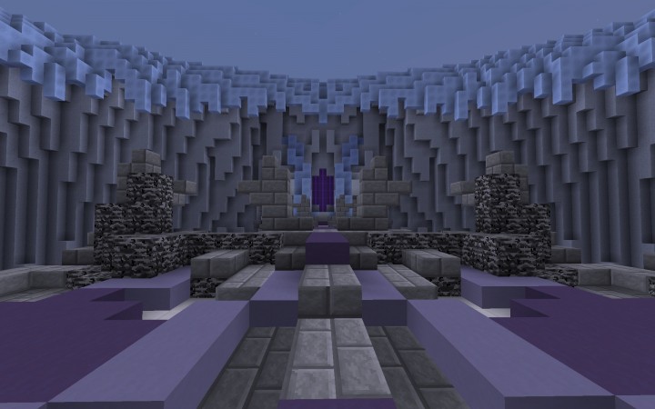 Winter/Christmas Themed Spawn Minecraft Map