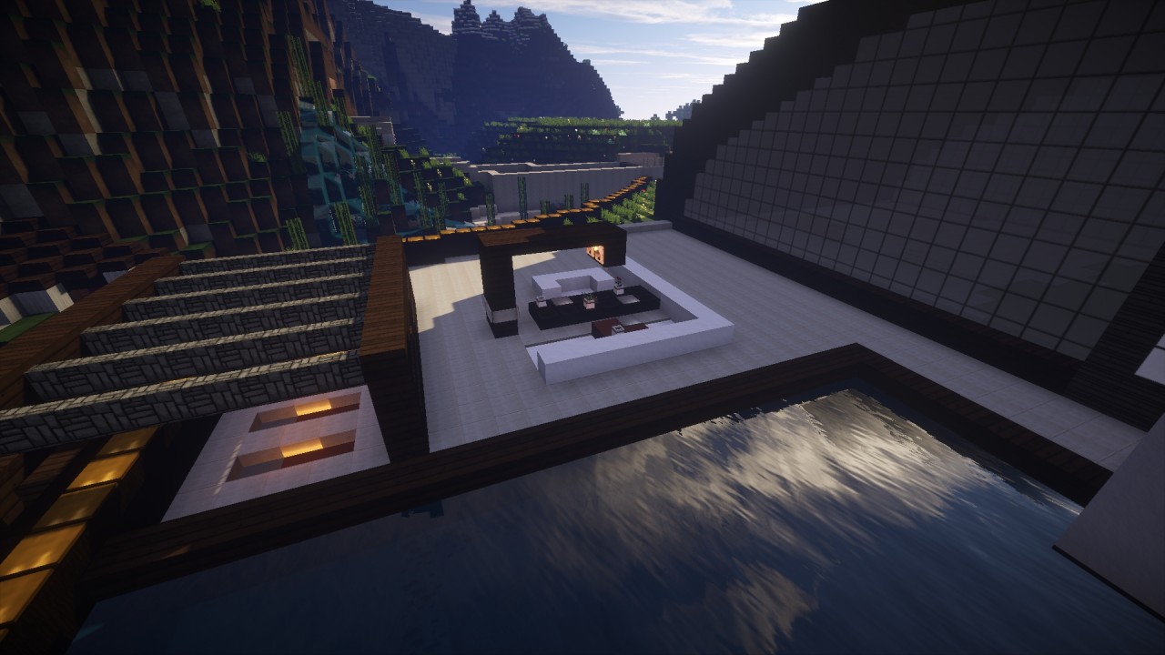 Waves | Modern house [DOWNLOAD NOW] Minecraft Map