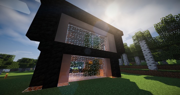 Modern House 14x14 Minecraft Map