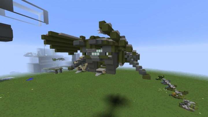 Minecraft Halo AC-220 Gunship (Vulture) Minecraft Map