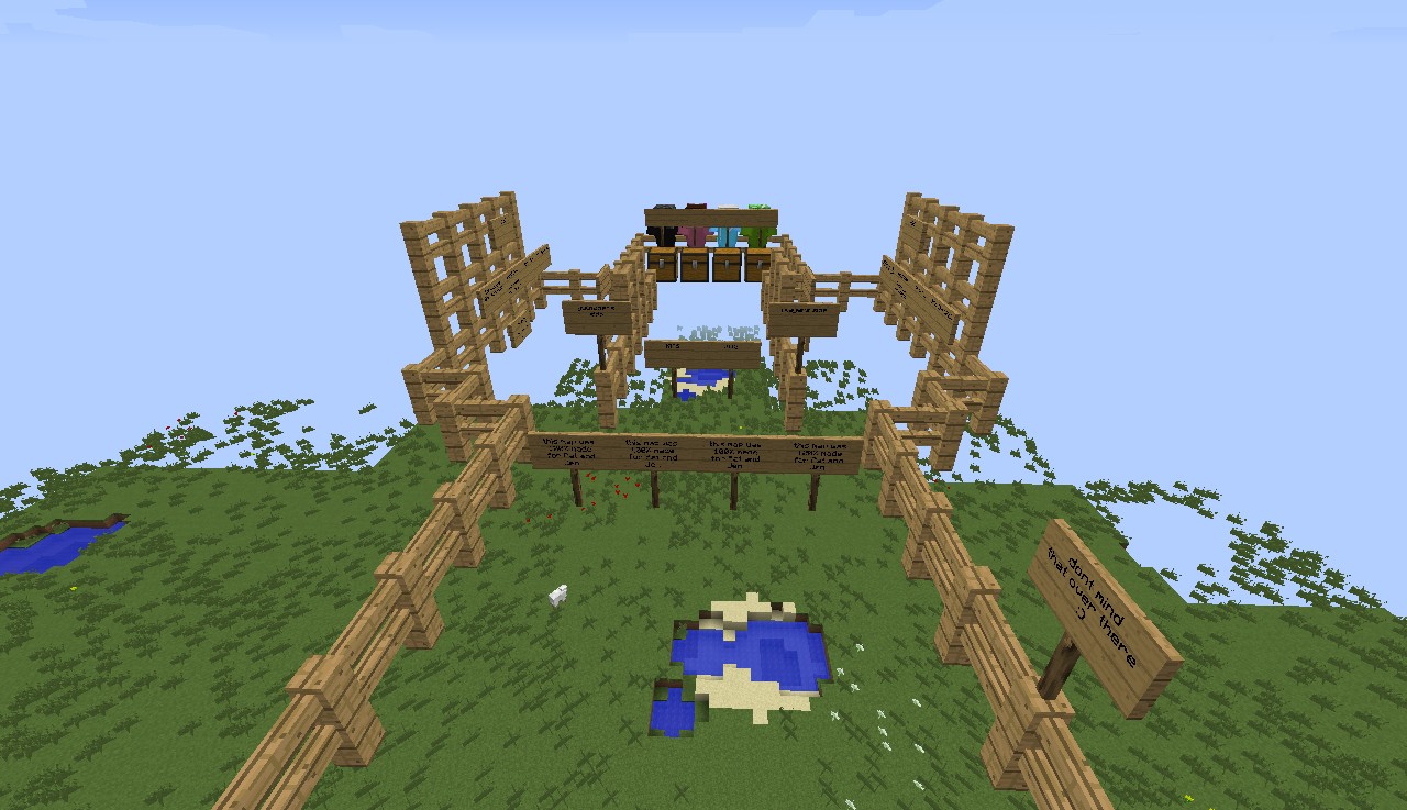 BURNING BEACON for Pat and Jen and all their fans :) Minecraft Map