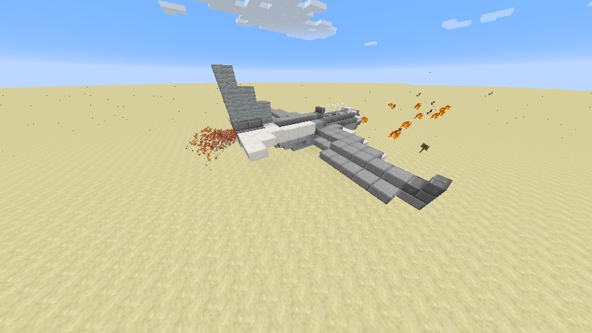 Minecraft Working Battle Plane 1.0 Minecraft Map