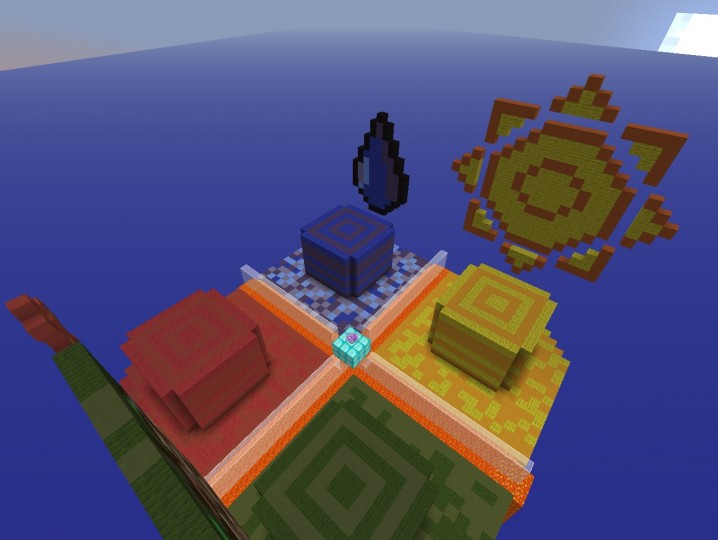 elemental powers Minecraft Map