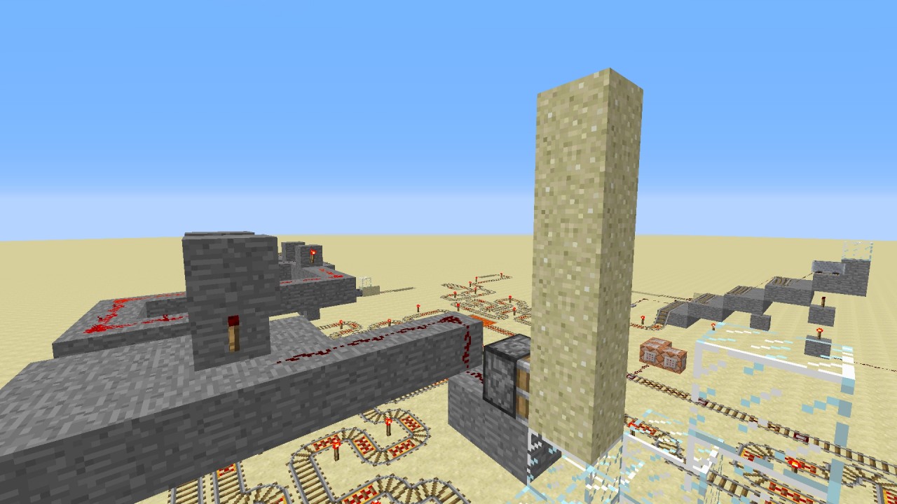 over complicated Minecraft Map