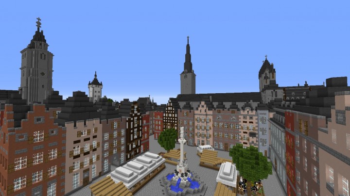 Brahms - Medieval German City Minecraft Map
