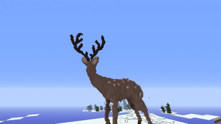Organic Deer Minecraft Map