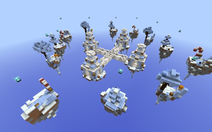 SKY WARS MAP FROZEN BY TEOKITE Minecraft Map