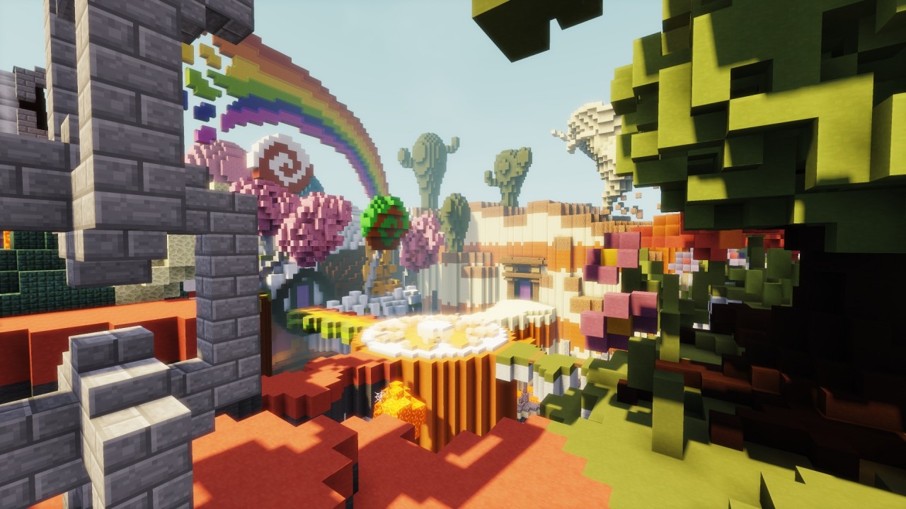 Comic-Serverspawn Minecraft Map